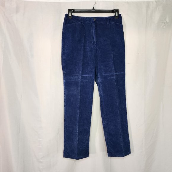 Lauren Ralph Lauren | Pants & Jumpsuits | Lauren Ralph Lauren Womens Corduroy Pants Size 8 Navy ...